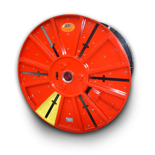 Collapsible Reels for steel wire coiling and spooling operations for ...