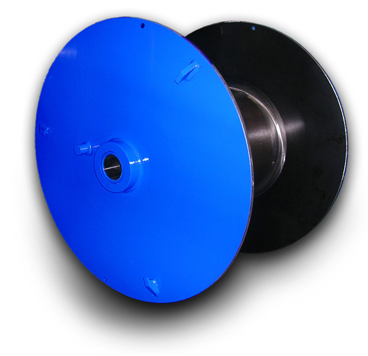 Solid Steel Reels and Machined Reels for wire drawing and bunching ...